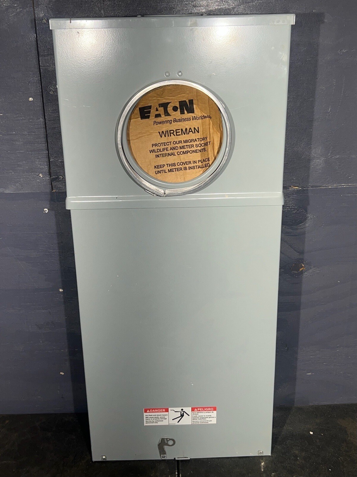 EATON 400 / 320 Amp Meter Base Socket Single Phase 324N Brand New UL ...