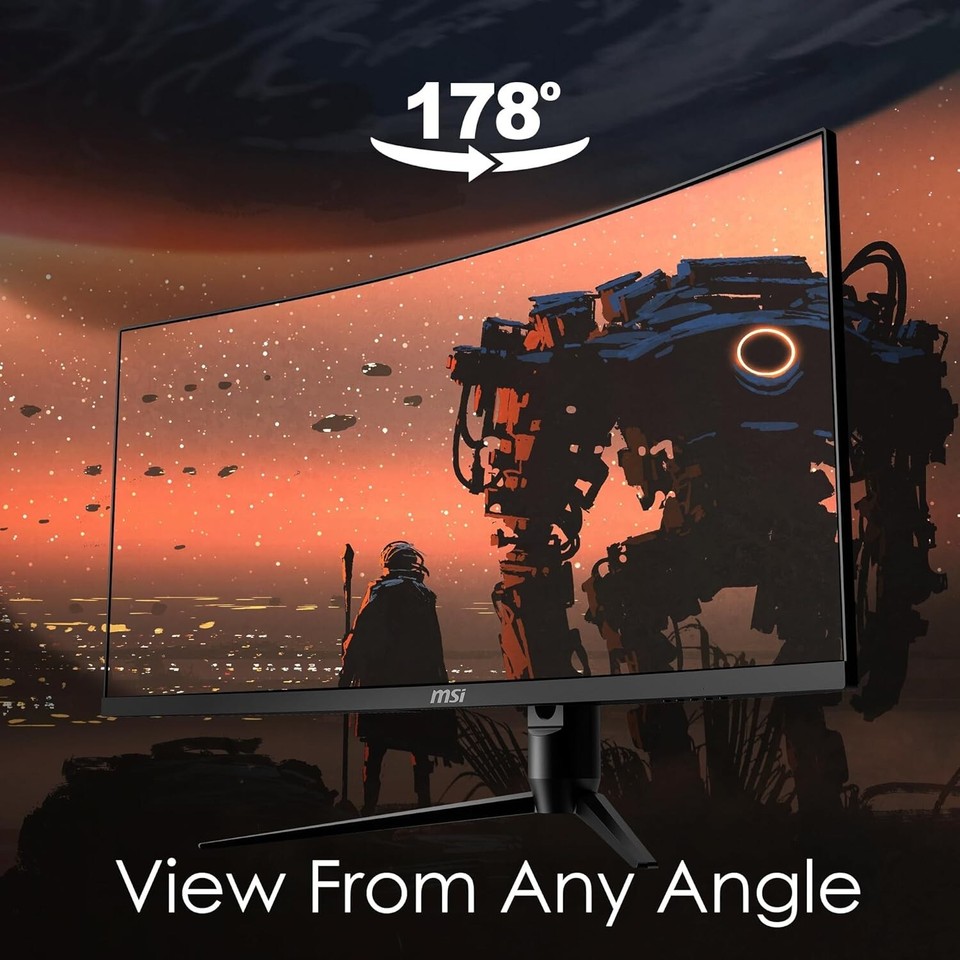 MAG342CQR 1500R Curvature 21:9 Aspect Ratio Narrow Bezel 1ms 3440x 1440 ...