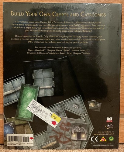Hidden Crypts Dungeon Tiles D&D RPG Floor Plans Shrinkwrapped | eBay