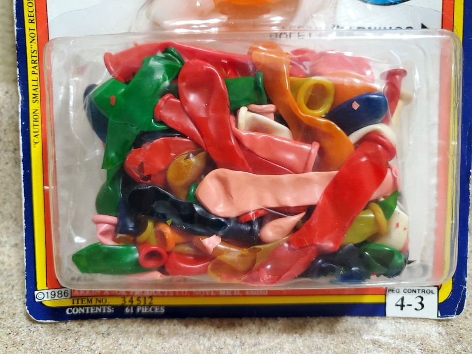 Vintage 1986 A Ok Water Bomb Kit - 80s Water Balloons SEALED | eBay