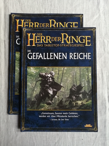 GW Herr der Ringe Tabletop - Quellenbuch die Gefallenen Reiche | eBay.de