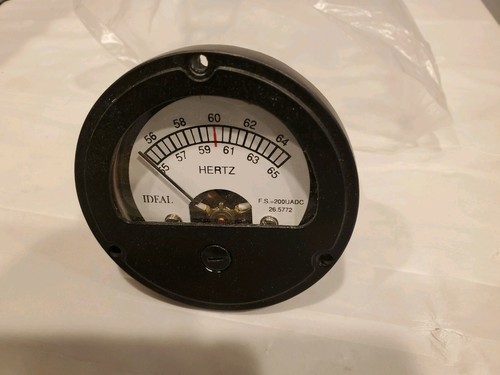 55-65 60 HZ Hertz Frequency Gauge Meter MEP 831a 016b 531a Military Generator | eBay