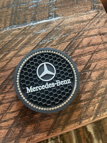 2 Piece Bling Coasters Compatible For Mercedes Benz | eBay