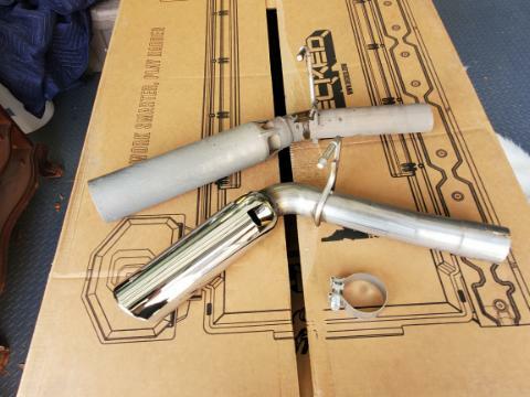 Genuine GM Performance Exhaust Tip Relocation Kit 84506201 for sale ...