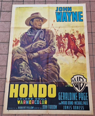 John Wayne Hondo Poster