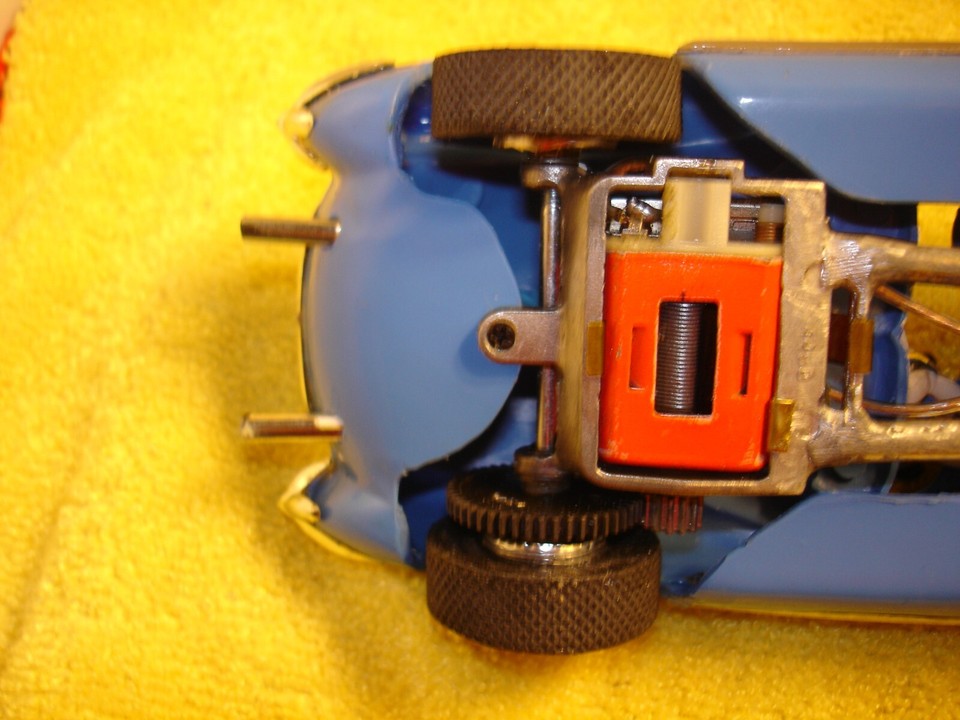 Vintage 1960's Corvette Cox chassis 1/24 slot car | eBay