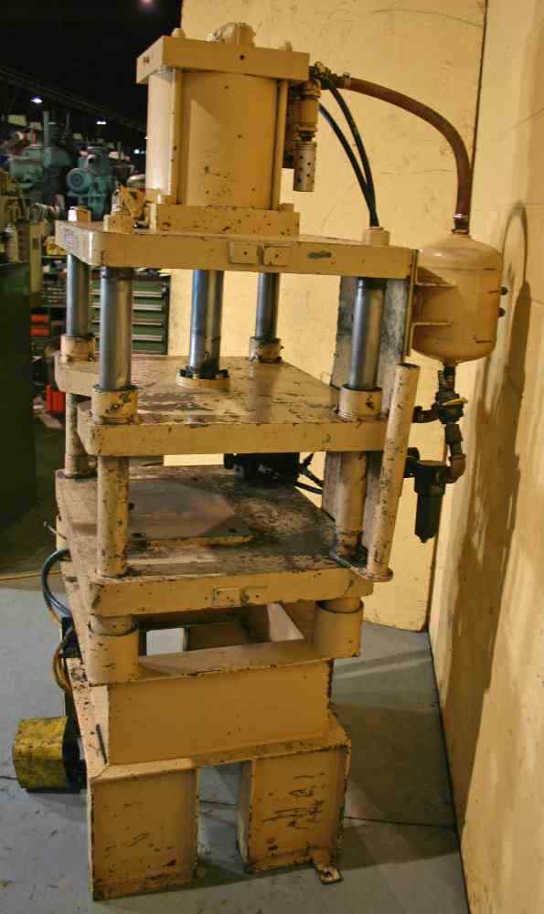 5 TON DANLY PNEUMATIC 4-POST PRESS: YODER #50522 | eBay
