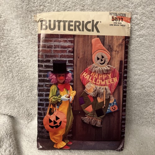 Uncut discontinued Halloween bag And More Butterick Pattern 5877 | eBay