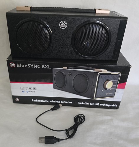 GoGroove BlueSYNC BXL Rechargeable Wireless Portable Bluetooth Boombox ...