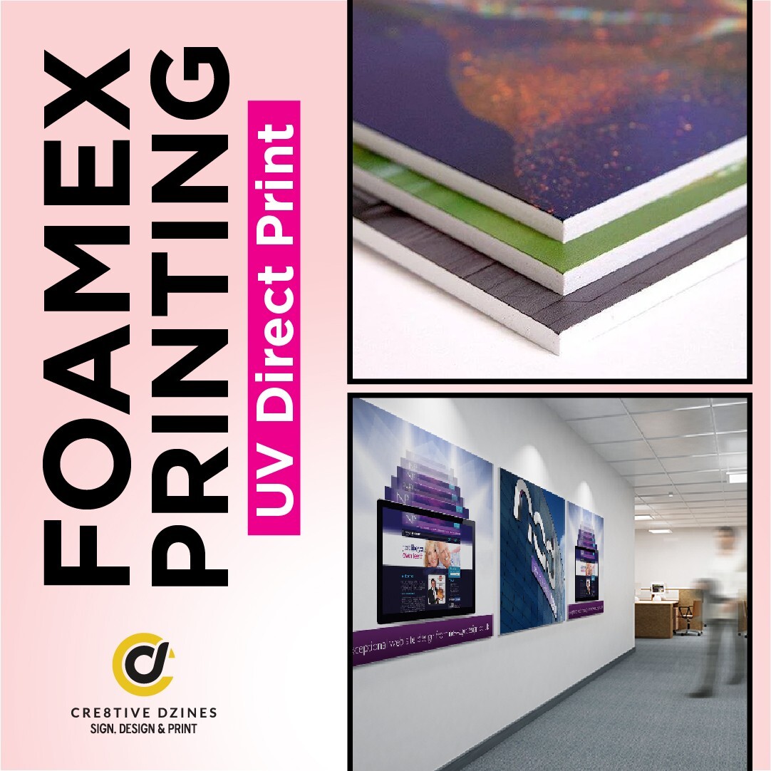 A0 Foamex Sign Foam Board 3-5-10mm UV Printed Full Colour Rigid Plastic ...