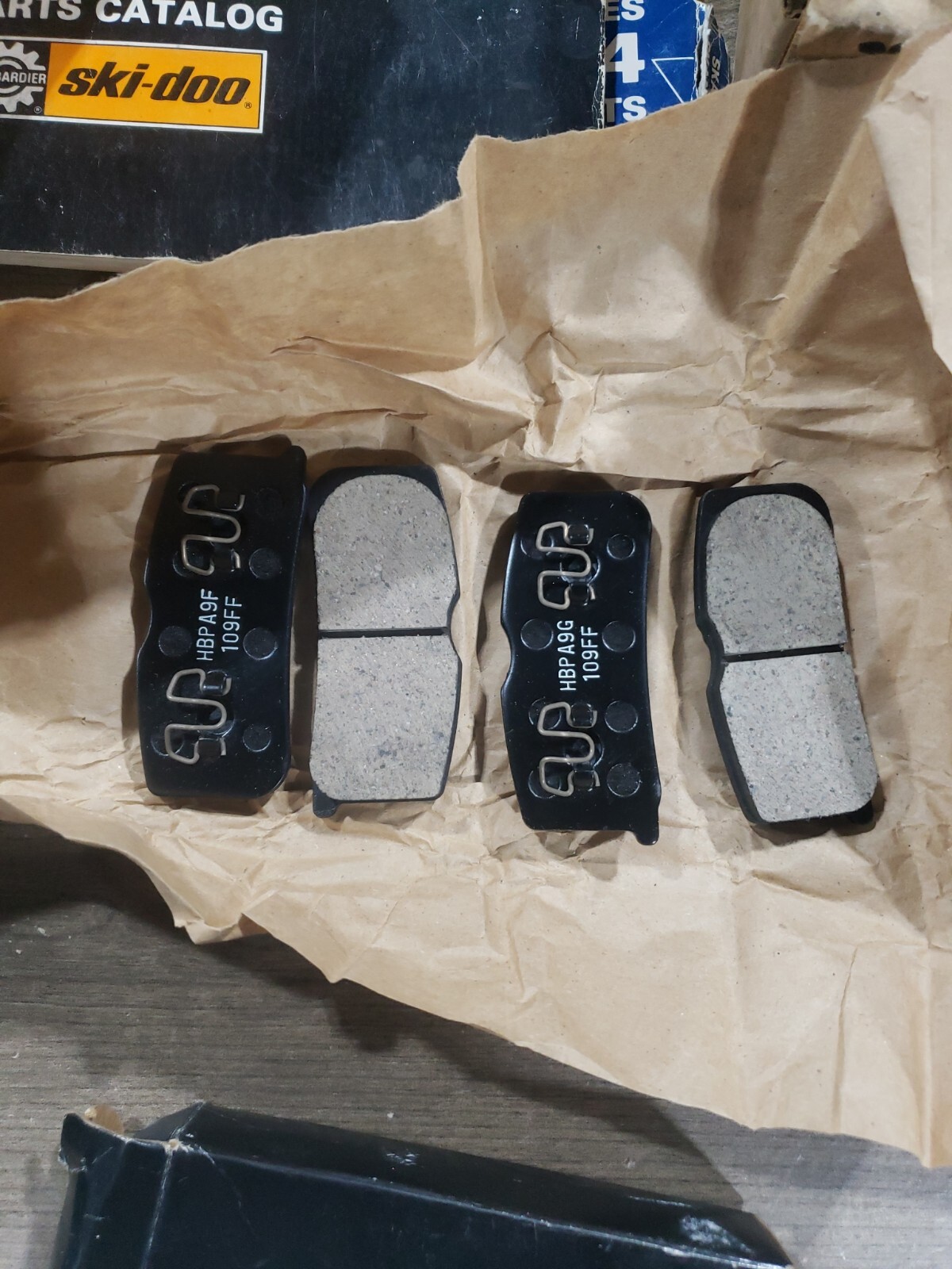 Can-Am Front Brake Pad Set Kit PN 219800164 OEM With 50 Life Left for ...