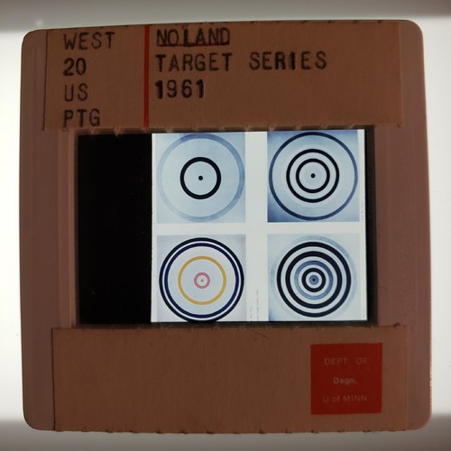 Kenneth Noland Target Series 1961 Art 35mm Glass Slide | eBay