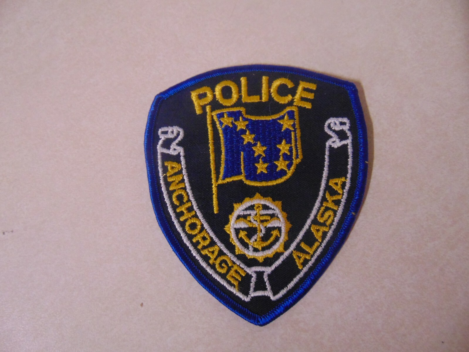 LAW ENFORCEMENT PATCH POLICE OLDER ANCHORAGE ALASKA | eBay