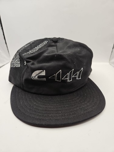 Vintage Cummins Diesel 444 Big Cam Trucker Hat Snapback 80s 90s Made In ...