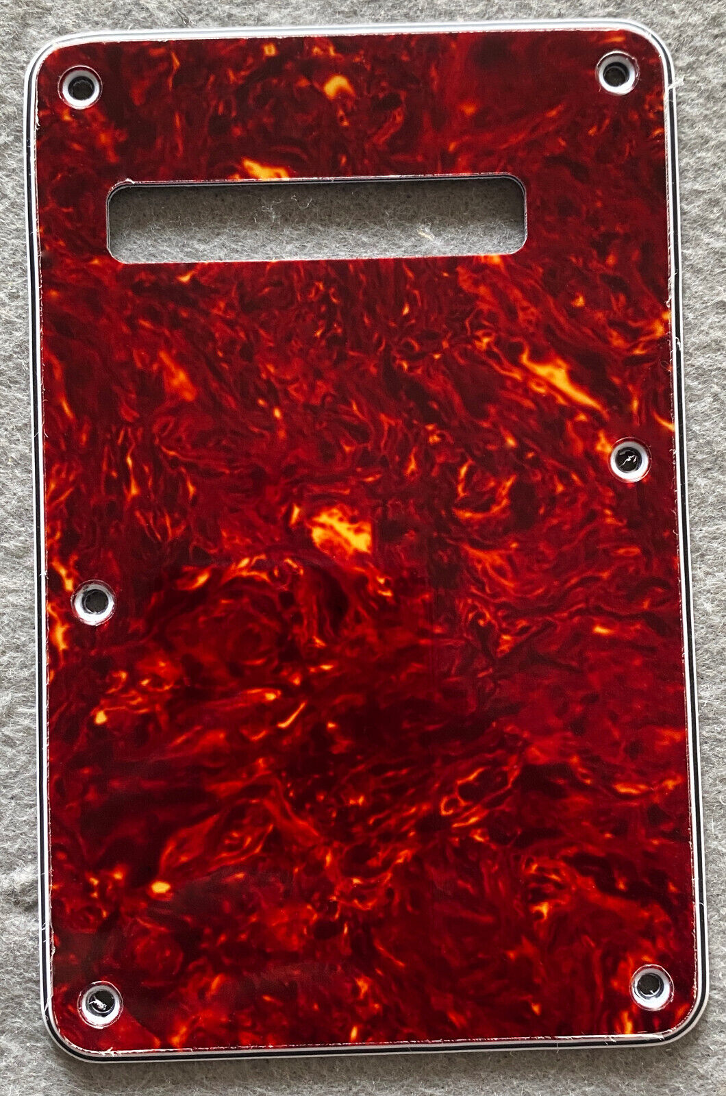 4 Ply Red Tortoise Guitar Backplate For Fender Stratocaster Parts | eBay