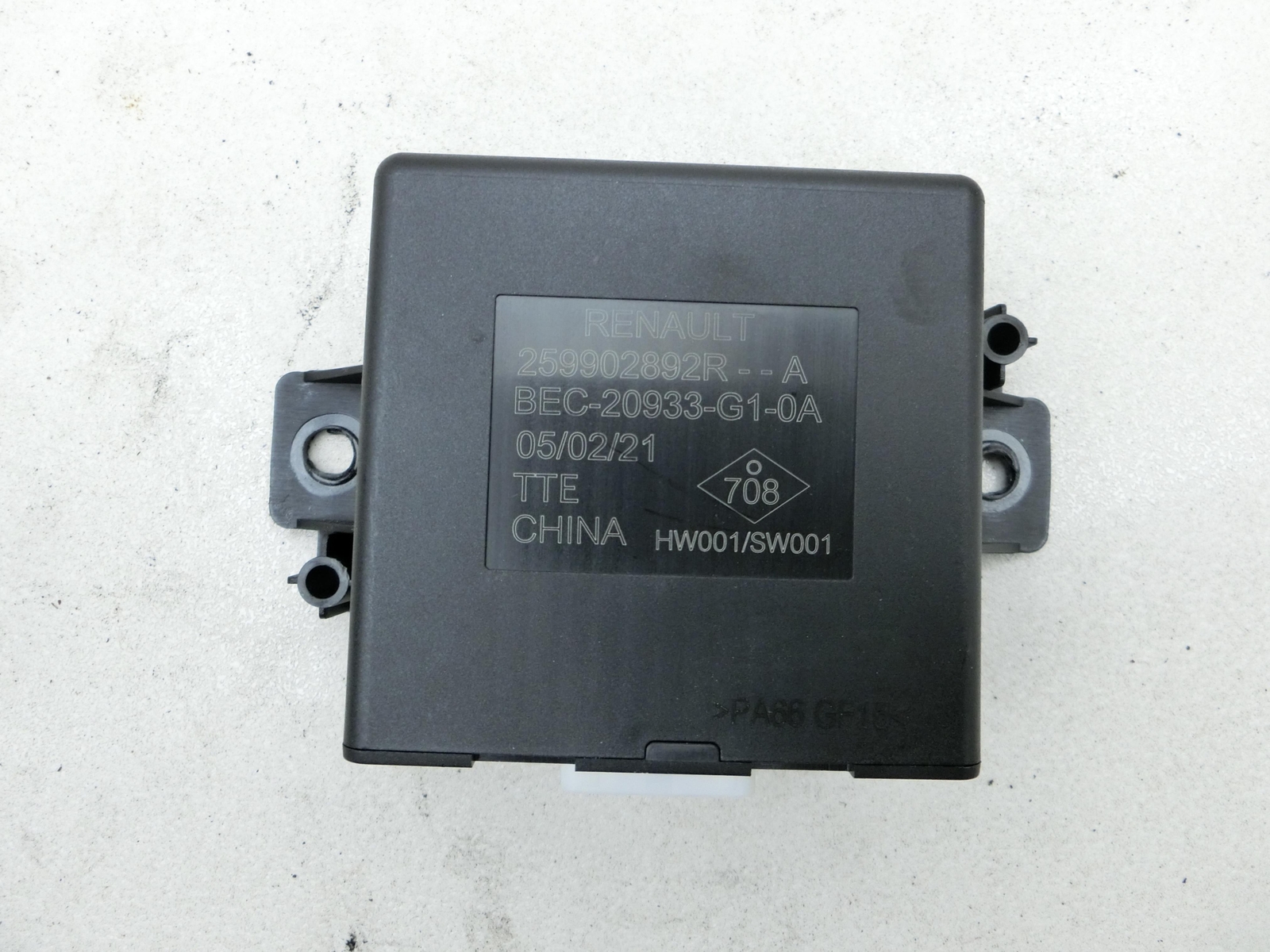 Control Unit ECU module TTE for Smart EQ ForFour 453 19-24 6tkm ...