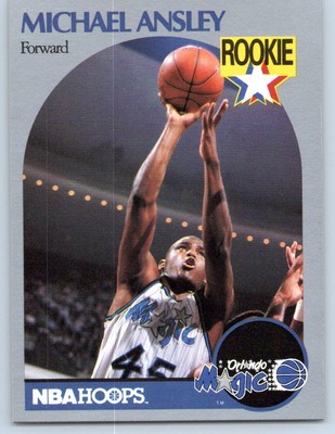 1990 Michael Ansley #215 Orlando Magic | eBay
