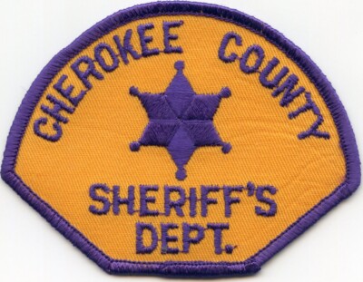 CHEROKEE COUNTY SOUTH CAROLINA SHERIFF POLICE PATCH | eBay