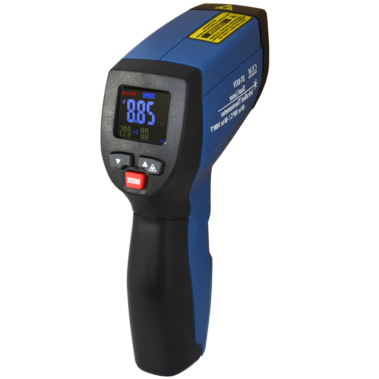 Profi Pyrometer Doppel Laser Infrarot Thermometer Temperaturmessgerät ...