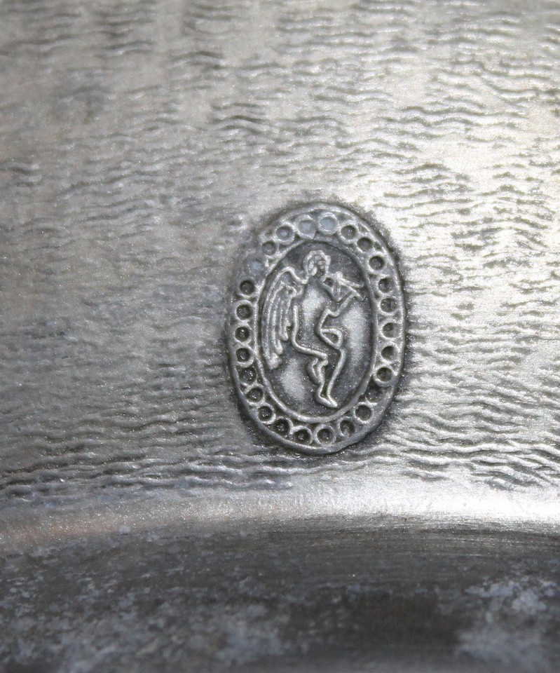 Decorative Pewter Gilded Relief Wall Hanging Plate | eBay