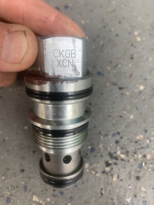 SUN HYDRAULICS CKGB-XCN Pilot-to-open check valve with standard pilot ...