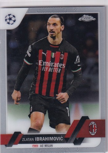 Topps Chrome Champions League 2022/23 No. 11 Zlatan Ibrahimovic | eBay