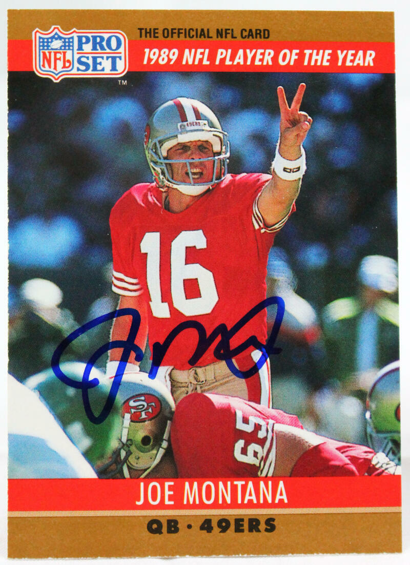 Joe Montana | Autographed Football Memorabilia & NFL Merchandise