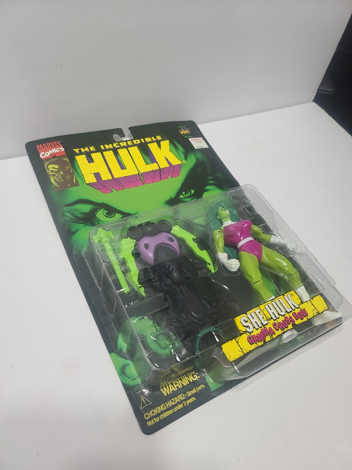 1996 Toybiz Marvel Comics Incredible Hulk She Hulk Figure with Gamma ...