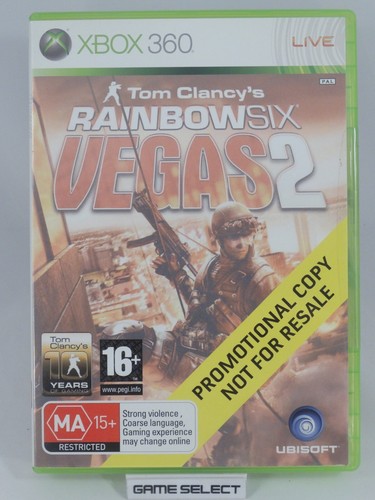 Tom DE CLANCY Rainbow Six Vegas 2 Xbox 360 Promo Style Copy Not For ...