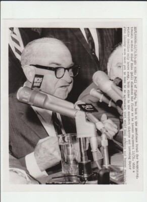 MICHAEL QUILL-FULL OF FIGHT FOR TRANSIT STRIKE NYC ORIGINAL WIRE PHOTO ...