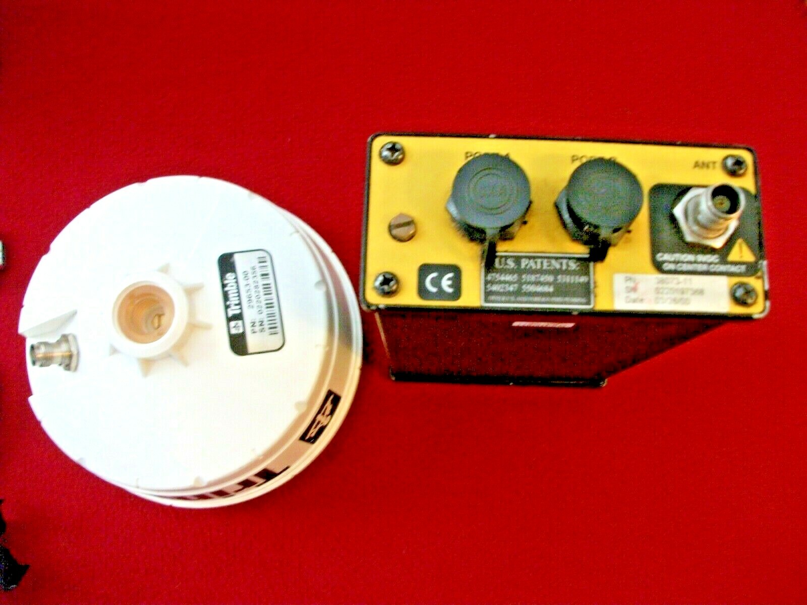 Trimble GPS DGPS Receiver Pathfinder Pro XR/ XRS Receiver Antenna Data ...