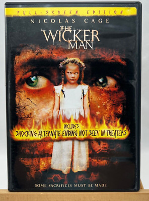 The Wicker Man (DVD, 2006) Pre-Owned Good Cond. Nicholas Cage Full ...