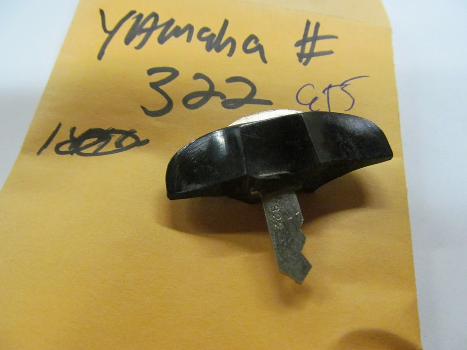 Vintage Yamaha OEM Factory Pre Cut Motorcycle Key # 322 | eBay