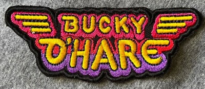 BUCKY O' HARE embroidered logo figure patch action ninja turtles motu ...