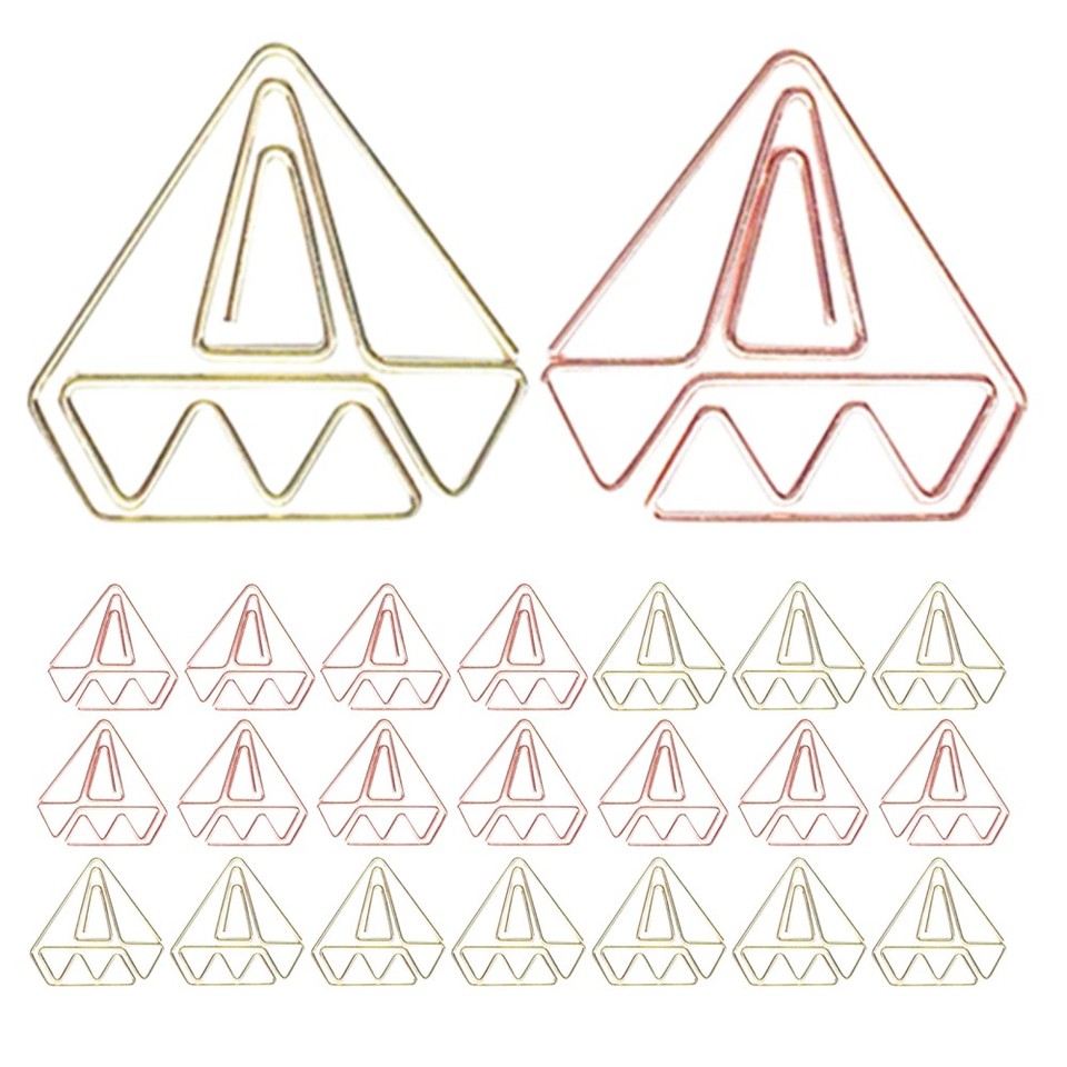 60pcs Fun Paper Clips: Cute Paper Clips Small Bookmarks Supplies for ...