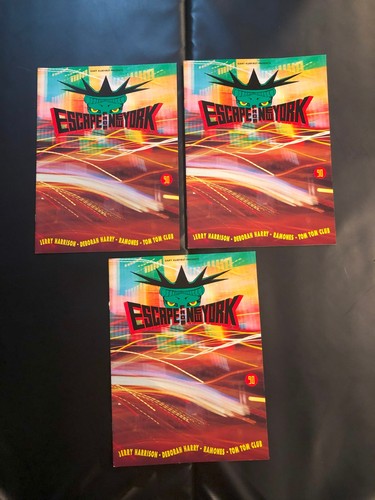 Gary Kurfirst Presents Escape From New York 1990 Programme Tour Book (lot of 3) | eBay