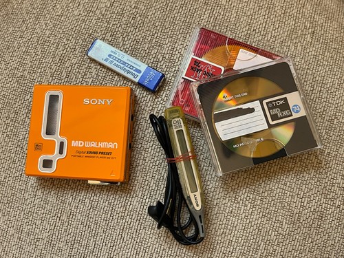 Sony MZ-E77 Mini Disc Player/Recorder Walkman. SP2 | eBay
