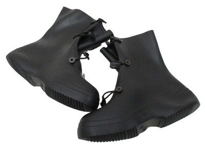 NIB USGI RUBBER OVERBOOTS MILITARY WET WEATHER OIL BOOT COVERS SLIP-ON ...