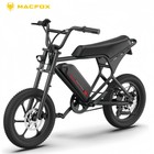 Macfox M19 250W Electric Bike 16" Fat Tire for Teenager Max Speed 16 ...