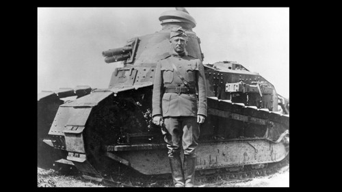 1918 General George Patton Tank PHOTO World War 1, United States Army ...