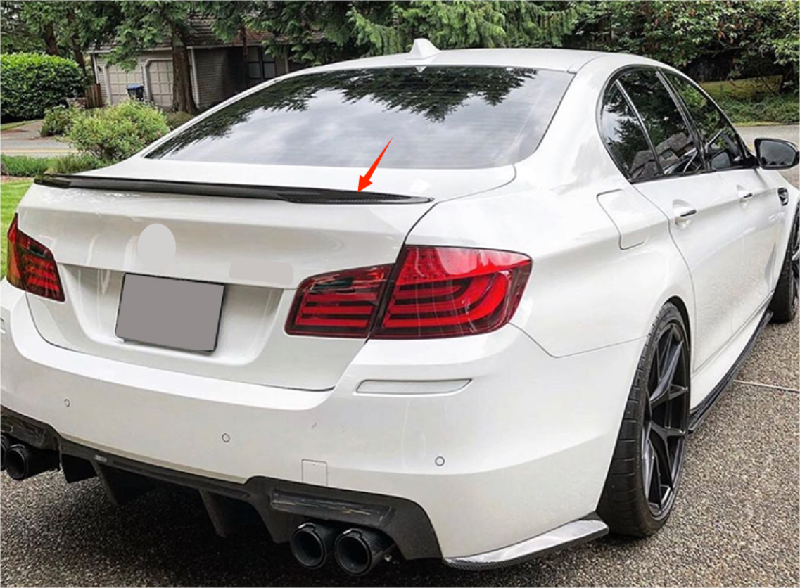For 2011-2017 BMW 5 Series F10 F18 Sedan P Style Rear Spoiler Wing ...