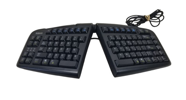 Goldtouch Sk-2720 Black Ergonomic Adjustable Split Level USB Keyboard ...