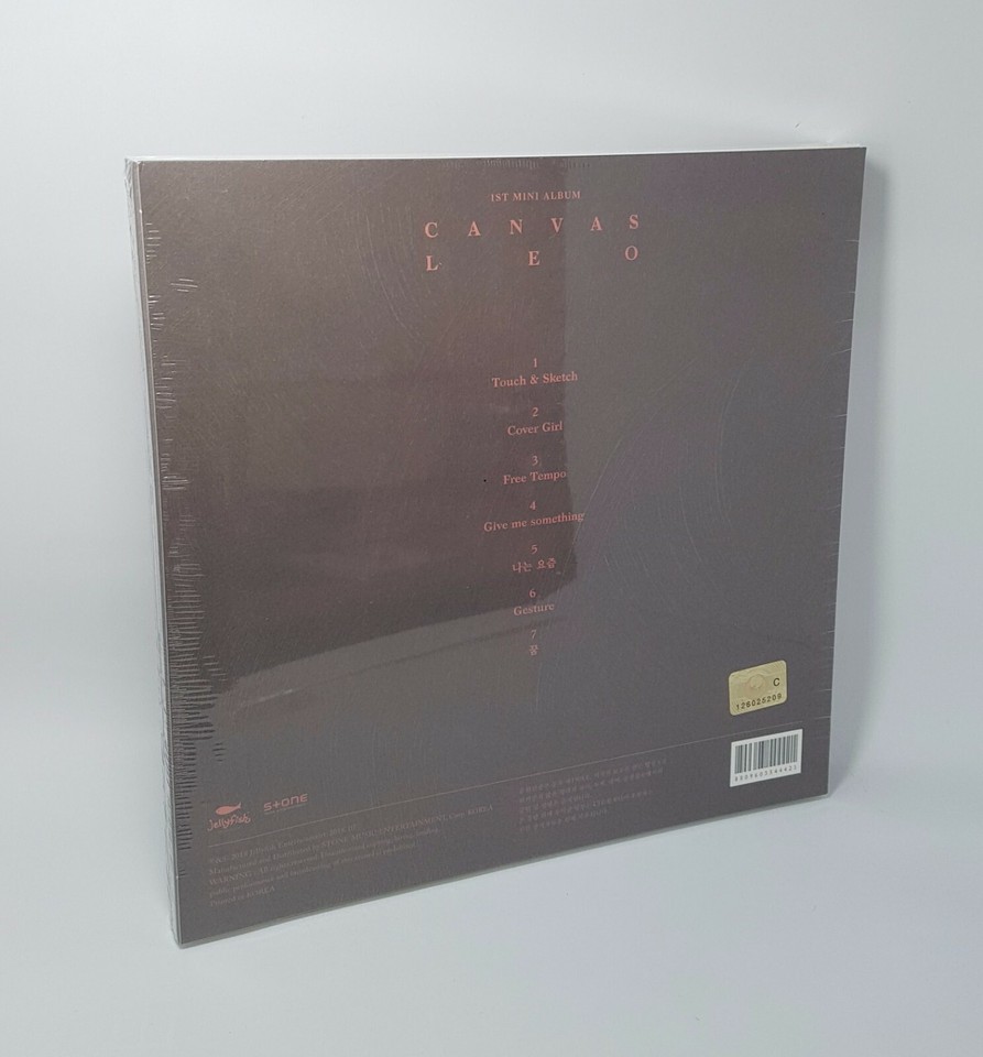 LEO VIXX 1st Mini Album - [CANVAS] CD+Photobook+Photocard+Photo Paper ...