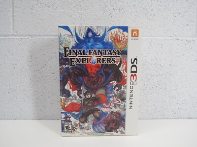 Final Fantasy Explorers Collectors Edition Nintendo 3DS Game | eBay