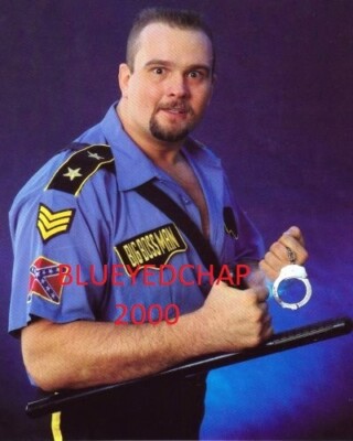BIG BOSSMAN WRESTLER 8 X 10 WRESTLING PHOTO WWF | eBay