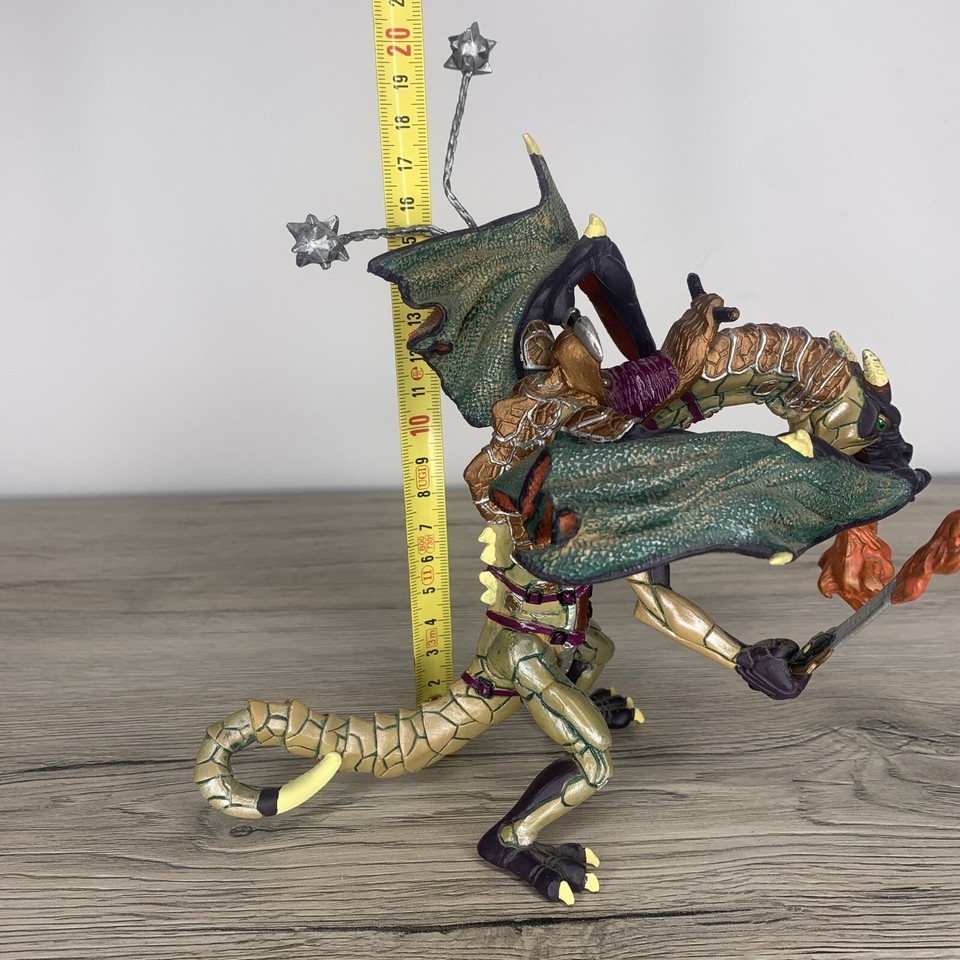 Fighter Dragon Warrior Toy - Papo - Vintage Rare | eBay UK