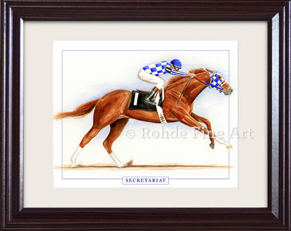 Race Horse Art