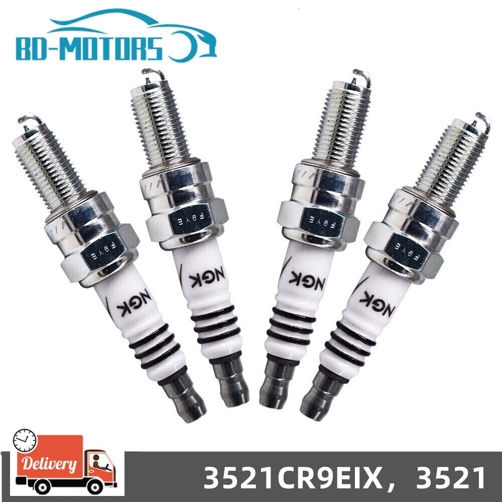 4Pcs NGK CR9EIX Iridium IX Spark Plug For SUZUKI GSXR Motorcycle Tune ...