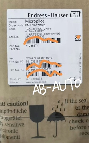 FMR50-17D0/0 New Radar Level Gauge | eBay