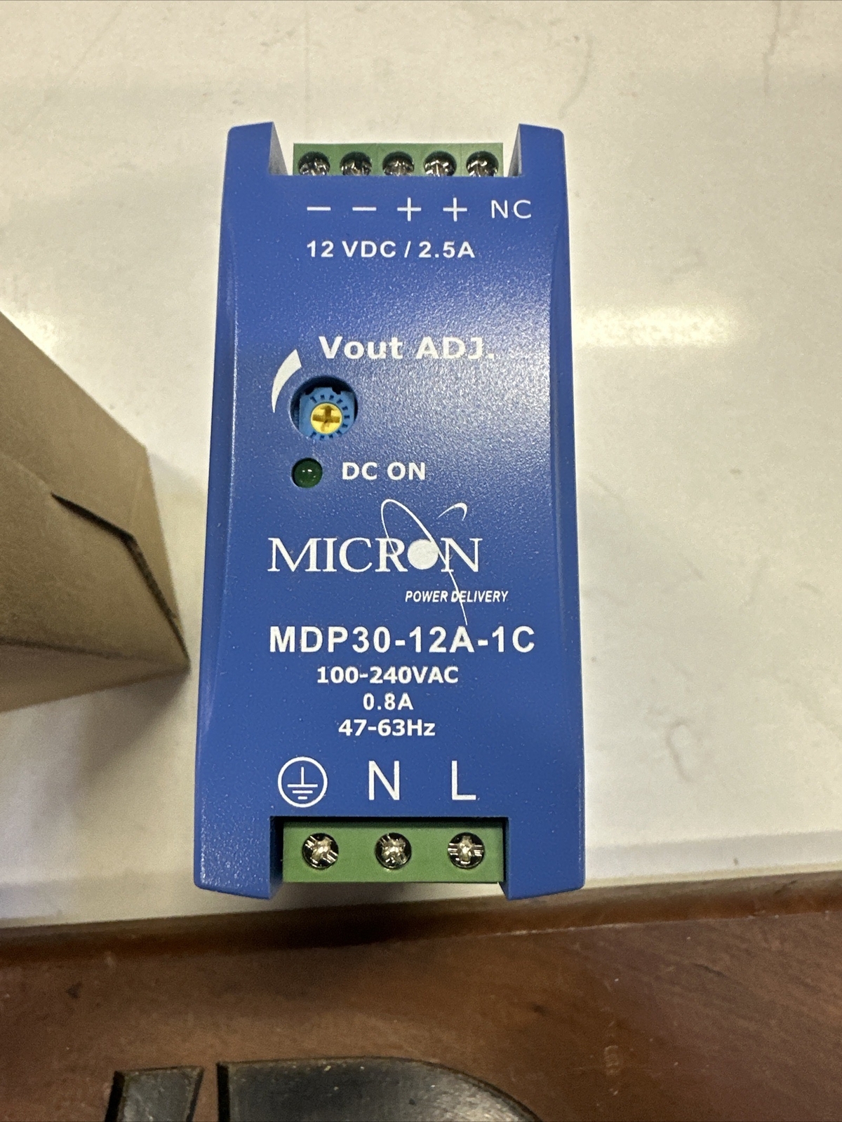 Micron Power Supply 100-240v Input 12v Dc Out MDP-12A-1C | eBay